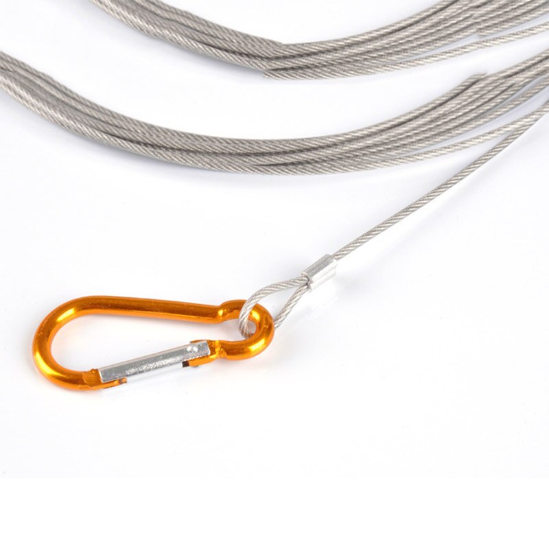 Fishing rope stainless steel rope floating lock fi... – Grandado