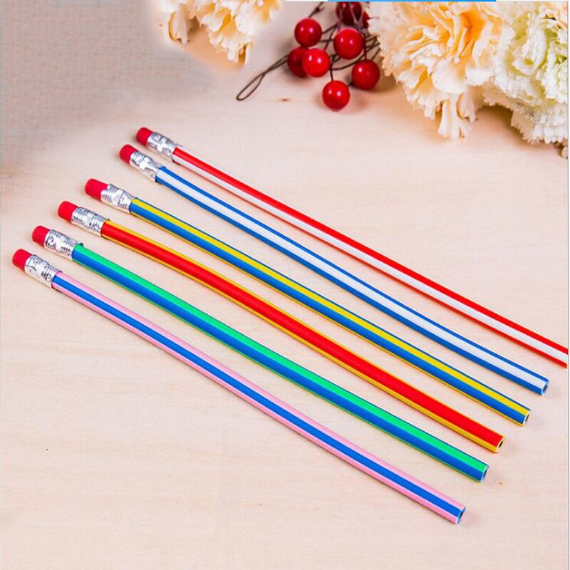 stationery folding curved soft pencil school suppl... – Grandado