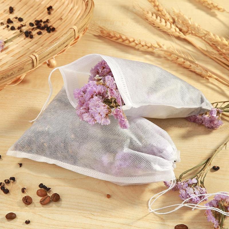 50Pcs Disposable Tea Bags Empty Scented Tea Bag Wi... – Grandado