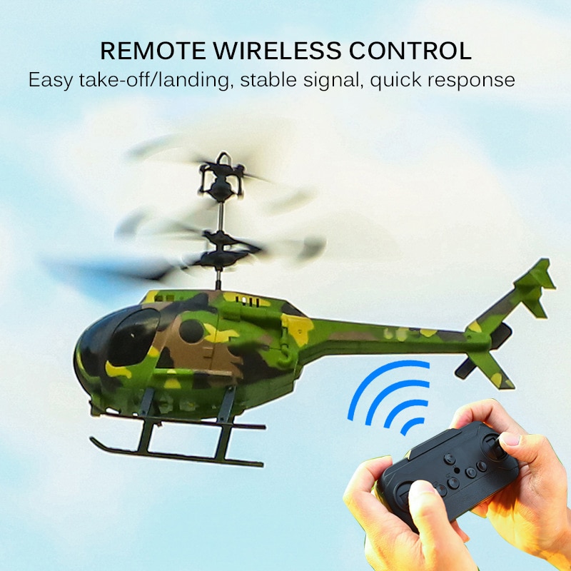 Remote Control Helicopter Infrared Induction Rescu... – Vicedeal