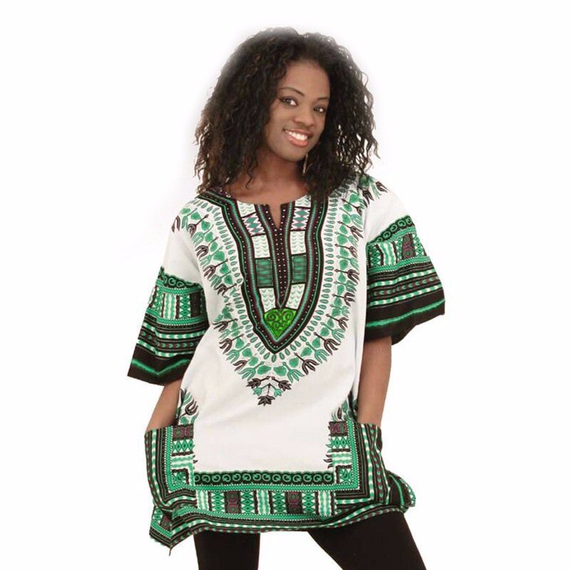 African Tops For Women Dashiki Men African Traditi... – Grandado