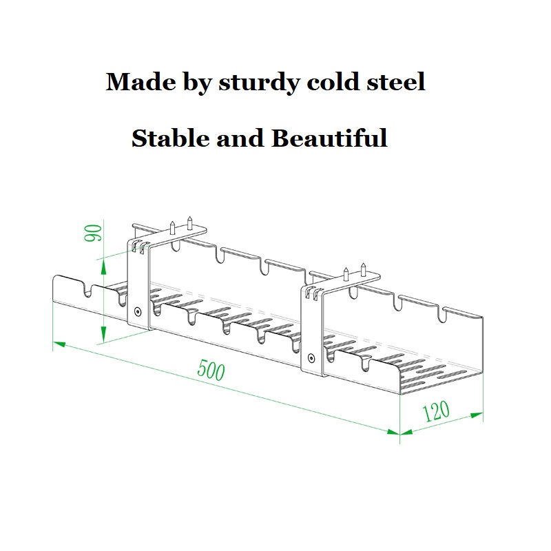 Universal Sturdy Cold Steel Cable Organizers Power... – Grandado