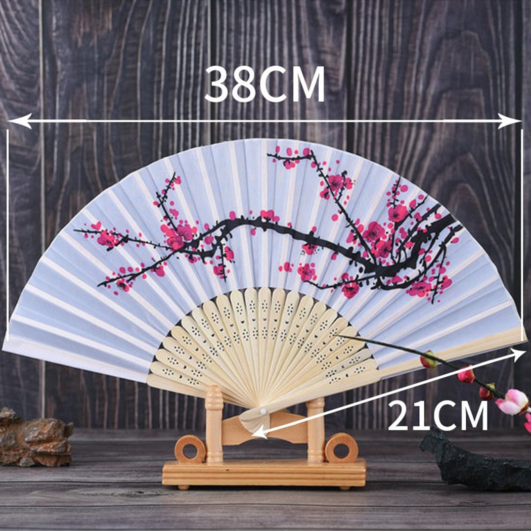 Vintage Bamboo Folding Fans Feng Shui Ink Painting... – Vicedeal