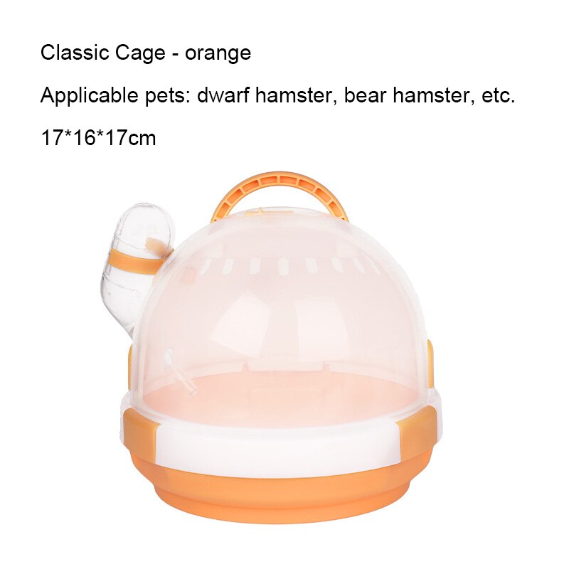 Hamster cage with golden bear hut special breeding... – Grandado