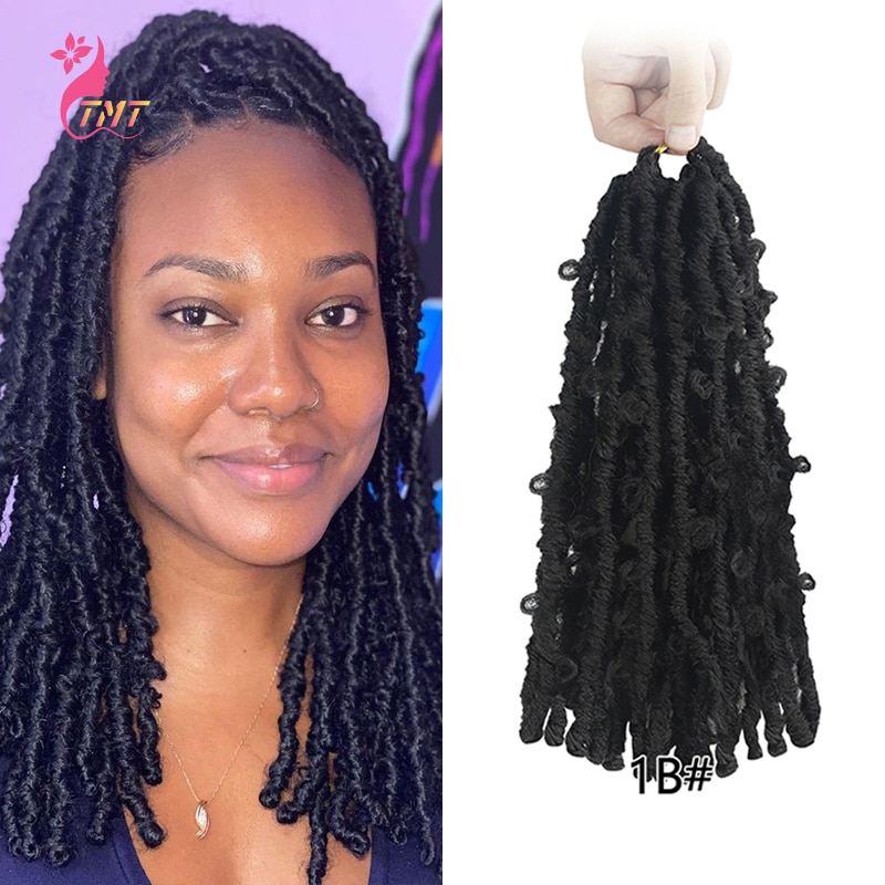 18Inch Synthetic Butterfly Locs Crochet Braiding H... – Vicedeal