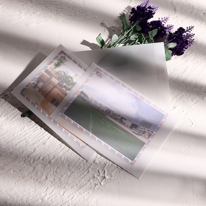 10 Pcs/Lot B6 Cute Transparent Sulfuric Acid Paper... – Grandado