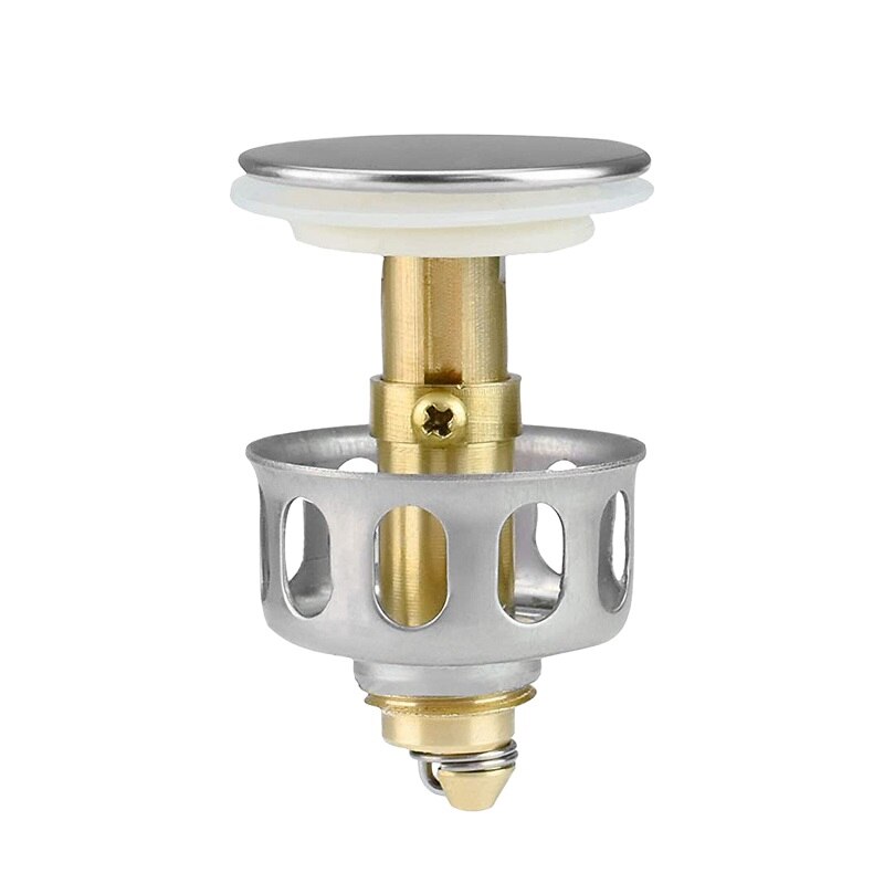 1/2Pcs Universal Wash Basin Bounce Drain Filter Pu... – Grandado