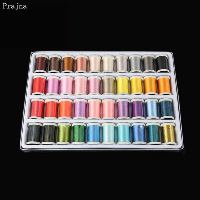 Mixed Colors Sewing Thread Roll Machine Hand Embro... – Vicedeal