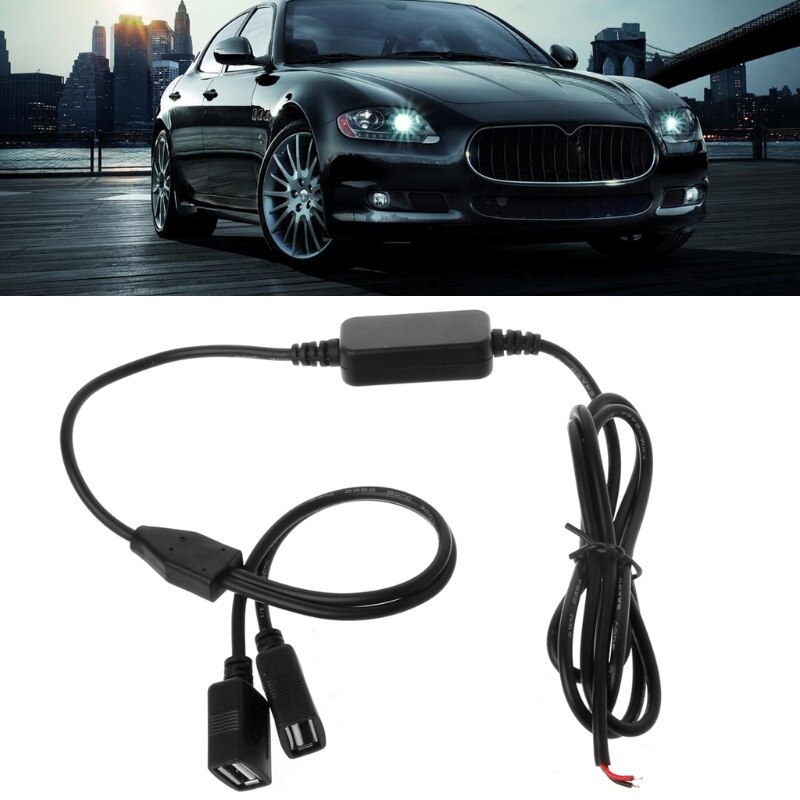 Car Charger Dual USB Female Plug 12V to 5V 3A DC t... – Grandado