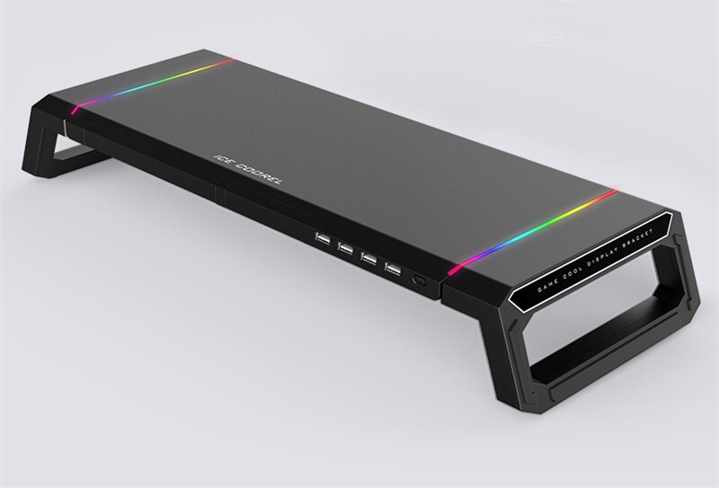 Monitor Stand Riser Foldable, RGB Computer Monitor... – Grandado