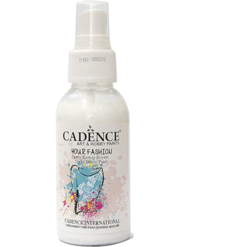 Cadence Fabric Spray Paint 1100 White – Grandado