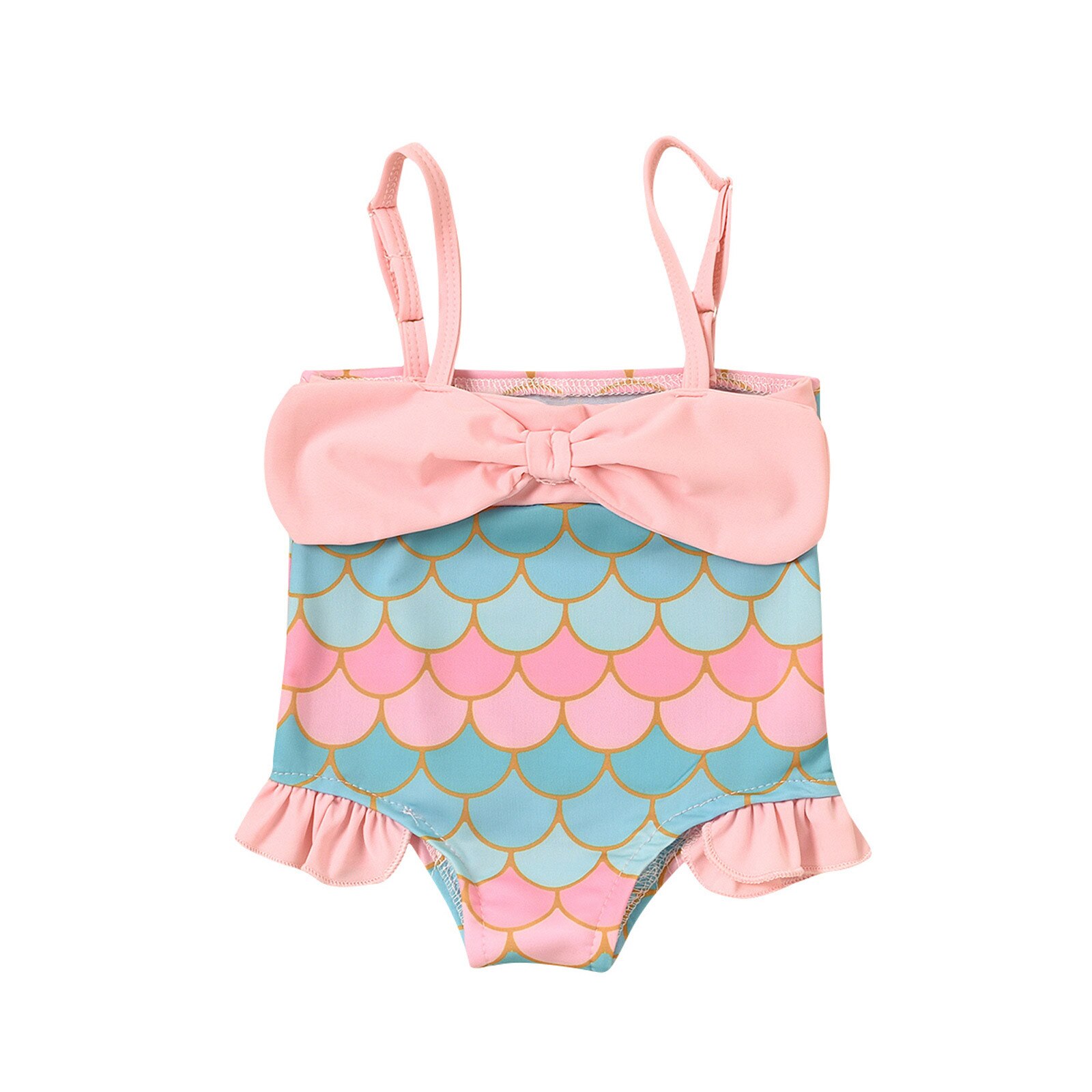 Infant clothes Baby Girls Swimsuit Squama Print Su... – Grandado