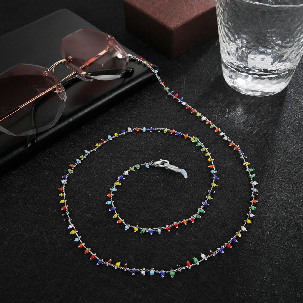 Teamer Colorful Beads Mask Chain Holder for Women ... – Vicedeal