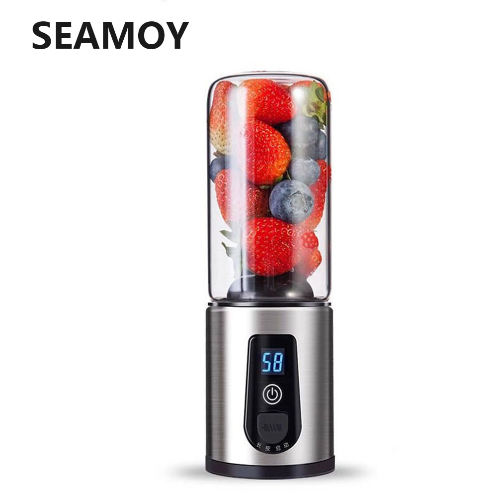 Seamoy Portable Electric Juicer Blender USB Mini F... – Grandado