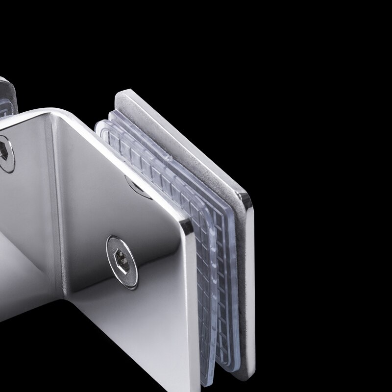 Chrome Stainless Steel 304 Glass Fixed Clip Bathro... – Grandado