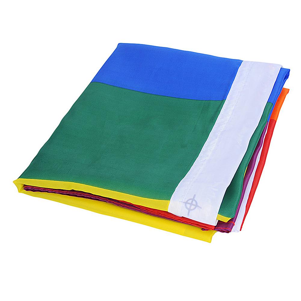 90*60 Cm Rainbow Flag Polyester Fibre Huge Large L... – Grandado