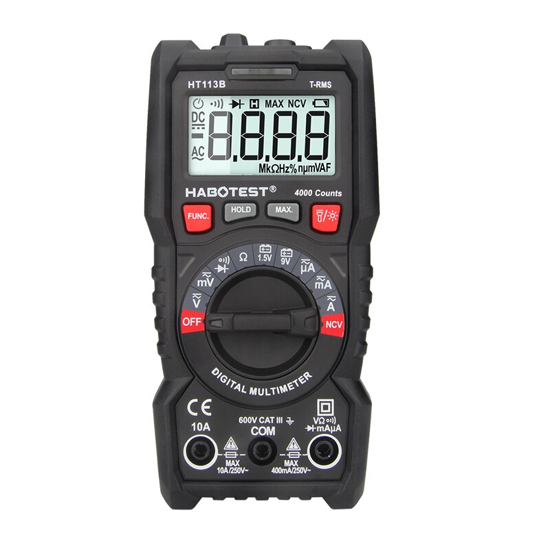 Digital Multimeter HABOTEST Multimetro Voltage Cur... – Grandado