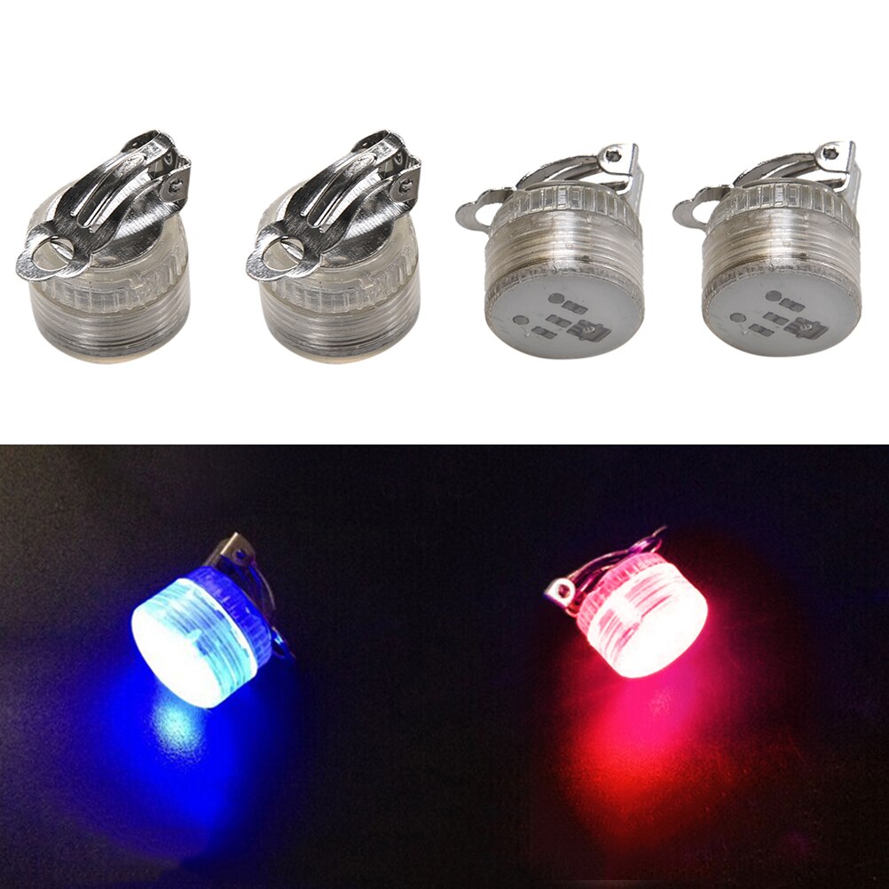 1Pc Unisex LED Flashing Blinking Ear Stud Earrings... – Grandado