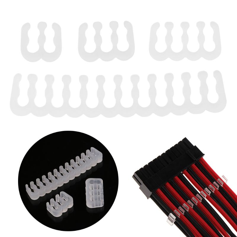 16Pcs/Set PP Cable Comb/Clamp/Clip/Organizer/Dress... – Grandado