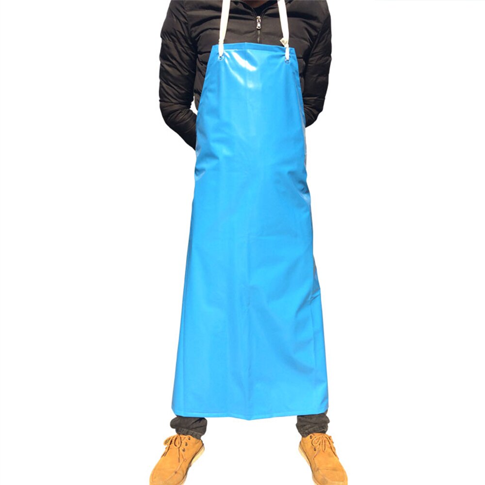 Chef Uniform Blue Waterproof Apron Food Factory Wo... – Grandado