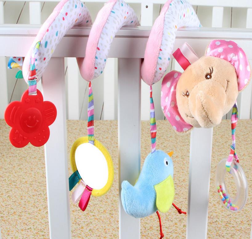 Children Spiral Cot Activity Hanging Musical Play ... – Vicedeal