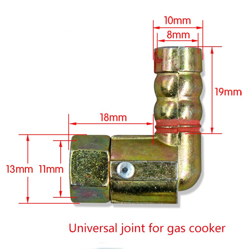 2 pcs LPG cooker air inlet fitting universal joint... – Grandado