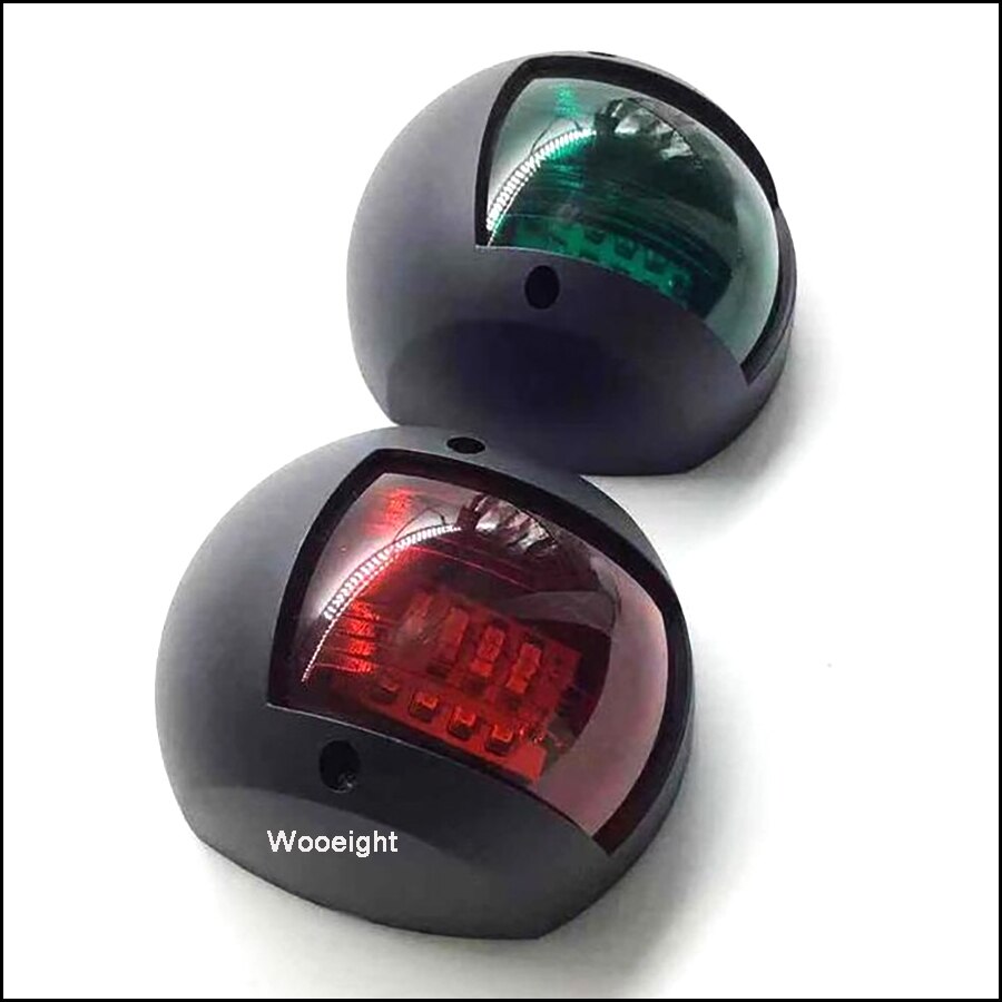 Wooeight 2Pcs Red Green 8 LED Navigation Lights La... – Grandado