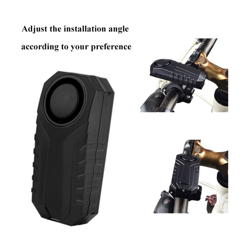 Wireless Bicycle Anti-theft Alarm Lock Vibration B... – Grandado