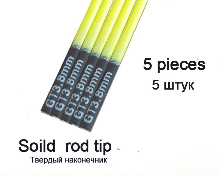 2.6mm-3.8mm 5 Pieces 50cm Fishing Rod Tip Spare Se... – Grandado