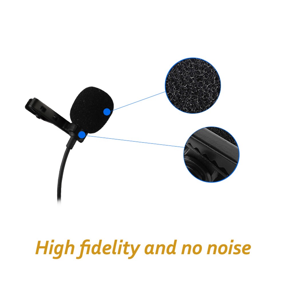 Mini Tie-clip Microphone Condenser Microphone Clip... – Grandado