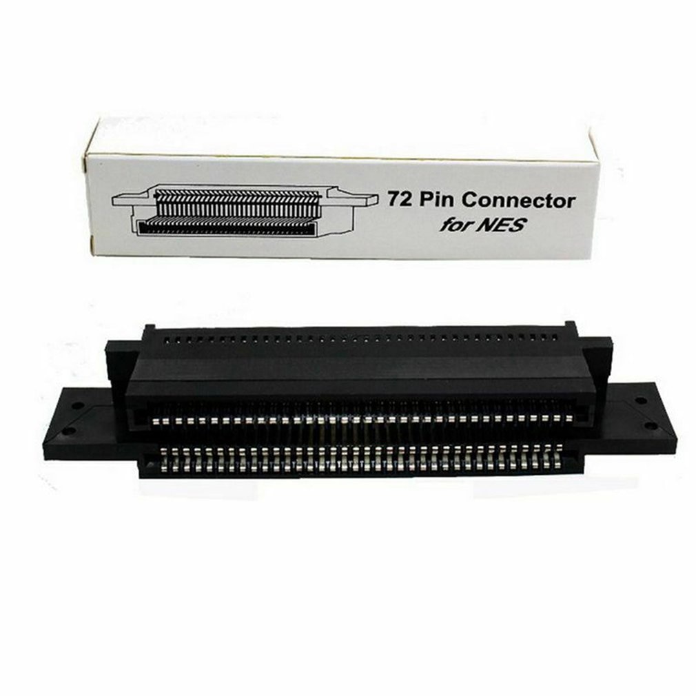 72 Pin Connector Adapter NES Game Replacement Part... – Vicedeal