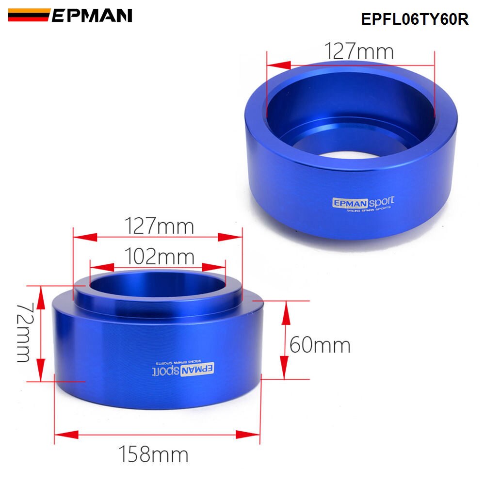 EPMAN Rear Coil Spacers Spring Level Lift Kit for ... – Grandado