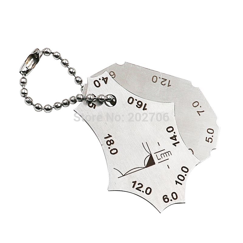 2 stuks Pocket Hoeklas Gauge las heerser 2 stuks K... – Grandado