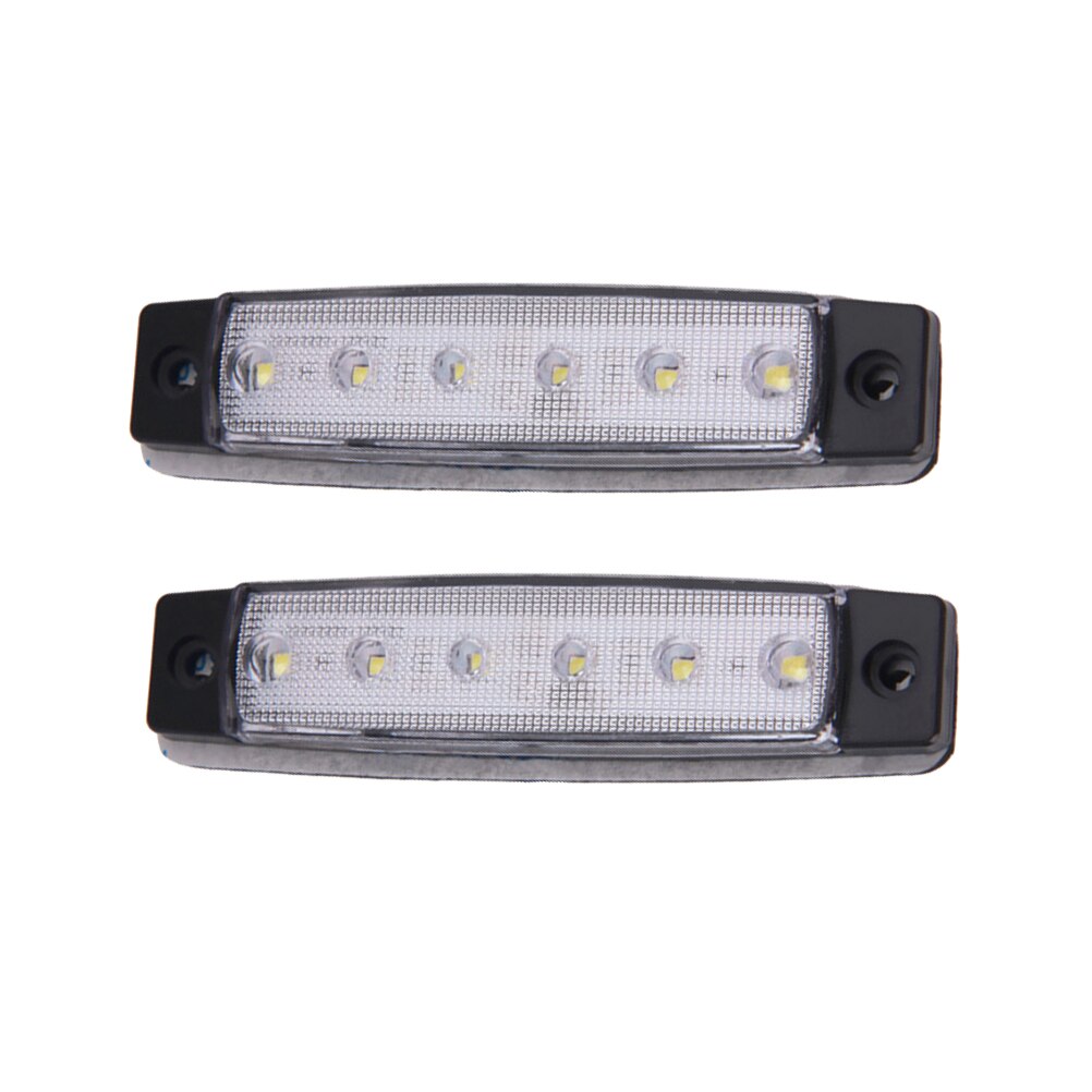2pcs 12V 6 LED Clearence Truck Trailer Taillight S... – Grandado
