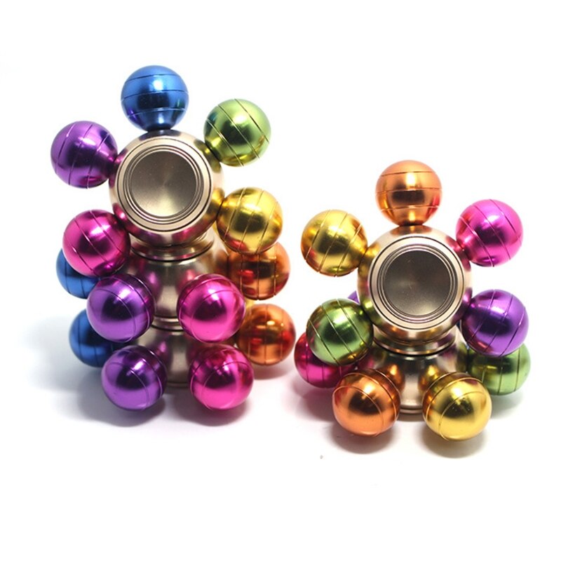 Colorful Detachable Finger Fidget Spinner Spinning... – Vicedeal