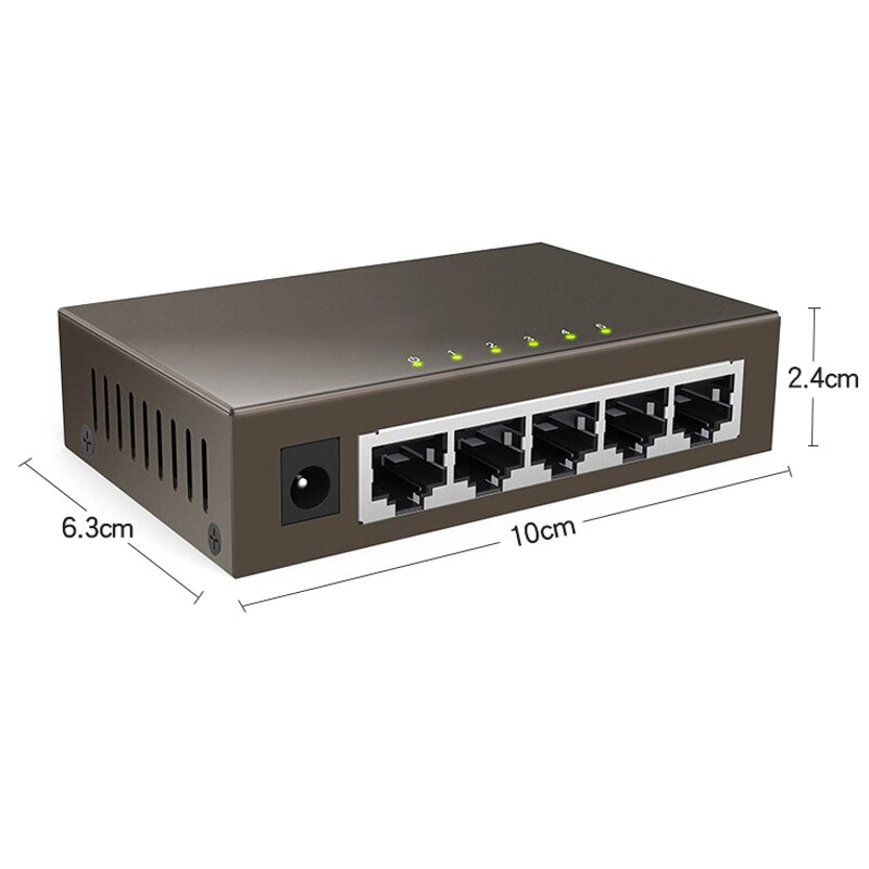5-Port Switch Gigabit 10/100/1000Mbps 5-Port Gigab... – Grandado