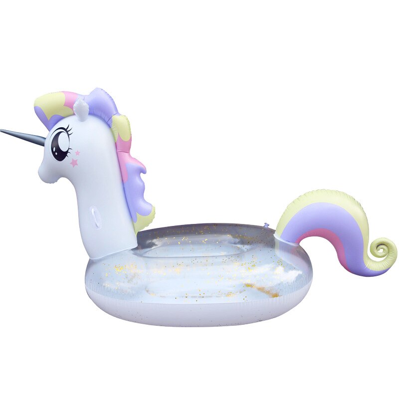 240cm unicornio inflable de la piscina con el flot... – Grandado