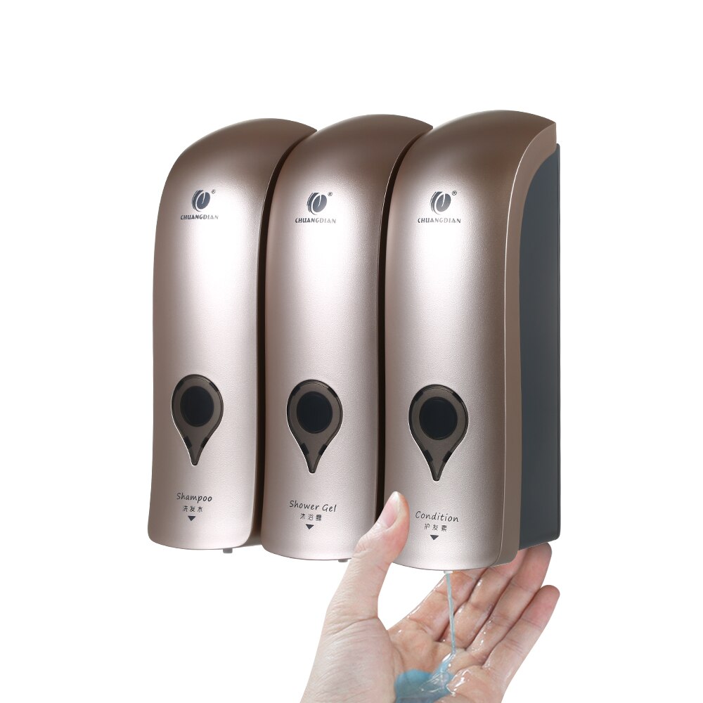 CHUANGDIAN Manual Soap Dispenser 3 Chamberx300ml W... – Grandado