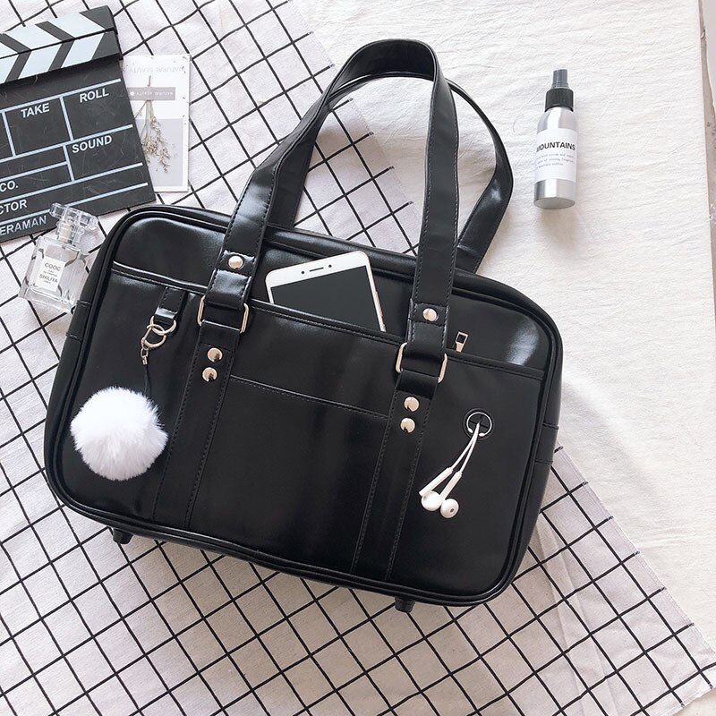 Brown Black Japanese High School Student Bags JK C... – Vicedeal