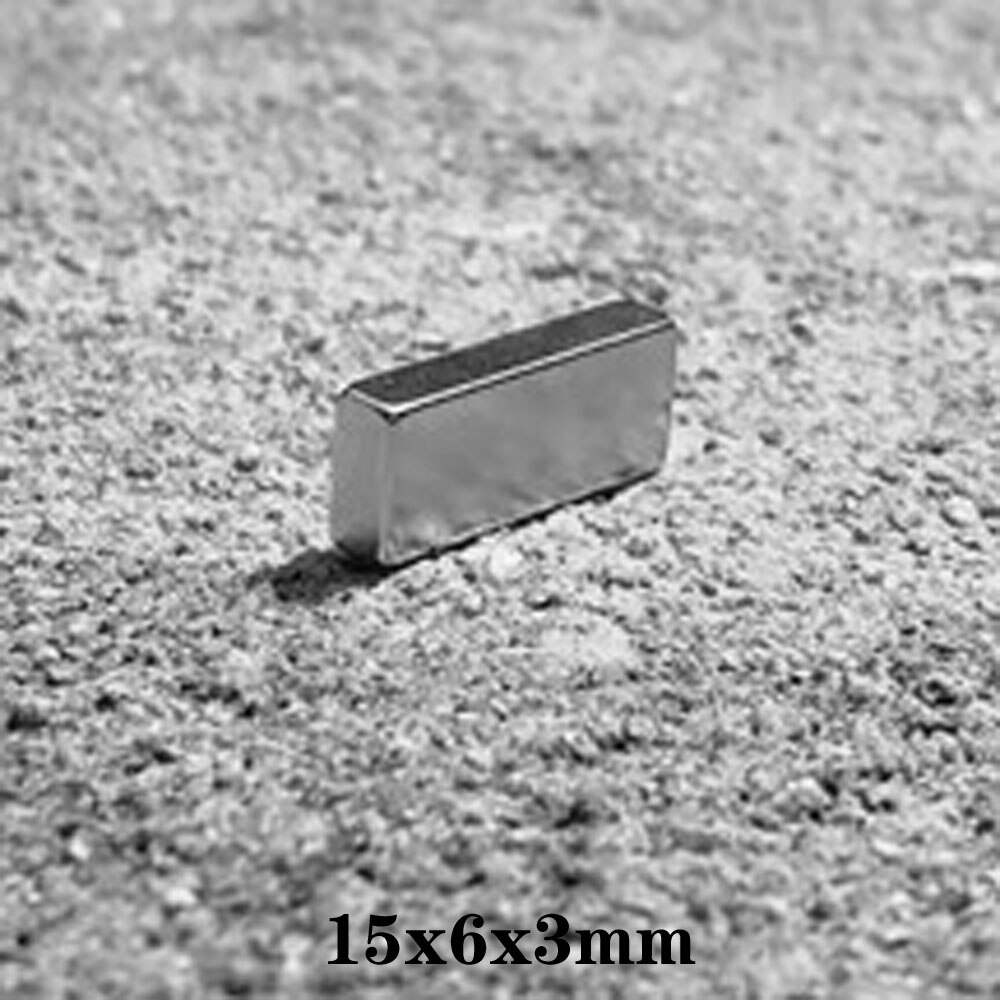Imán de tierra rara fuerte, bloque magnético Recta... – Grandado