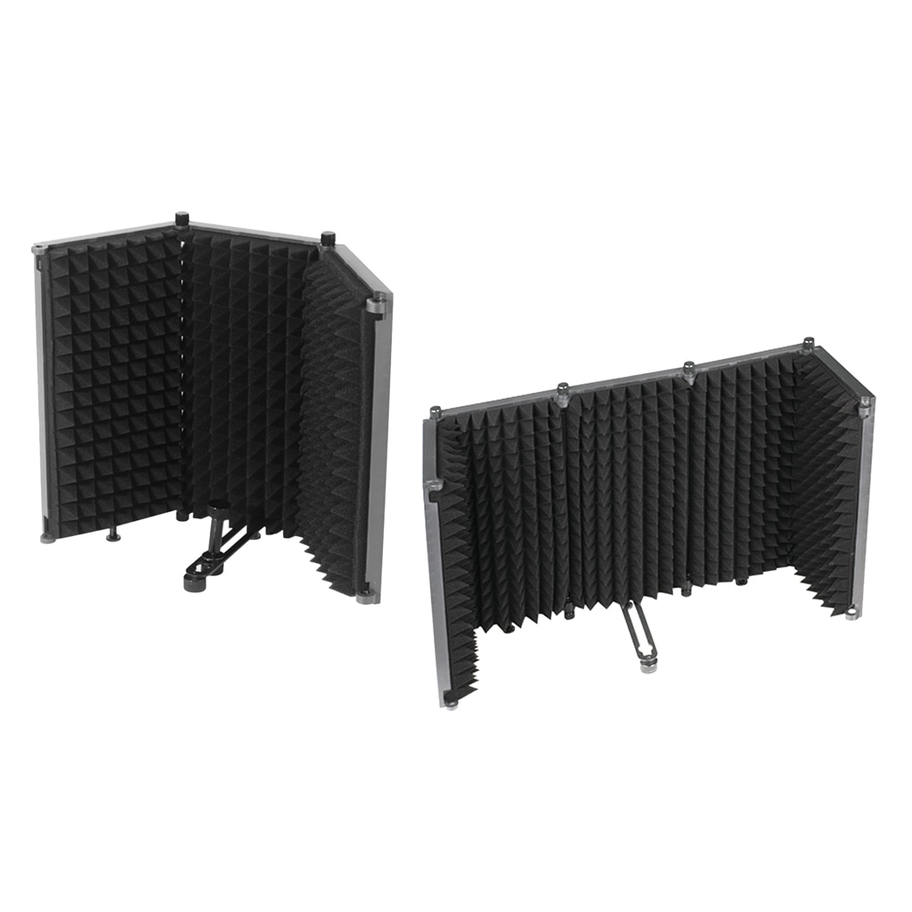 Aislamiento de micrófono plegable para grabación, ... – Grandado