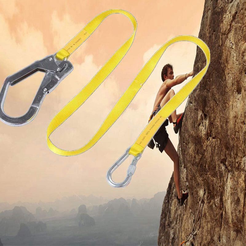 Safety Lanyard, Outdoor Climbing Harness Belt Lany... – Grandado