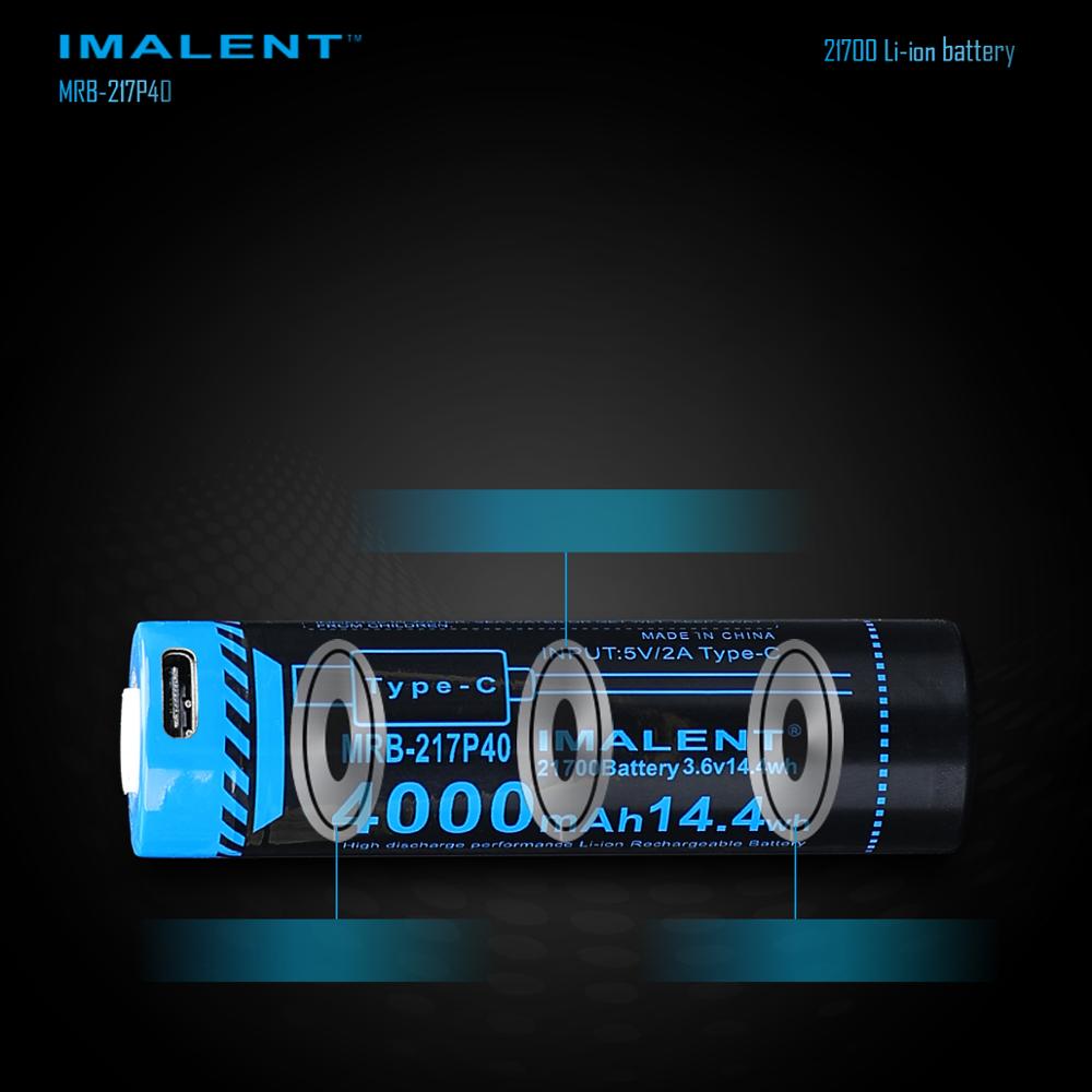 Original IMALENT Li-ion Battery 21700 4000mAH Rech... – Grandado