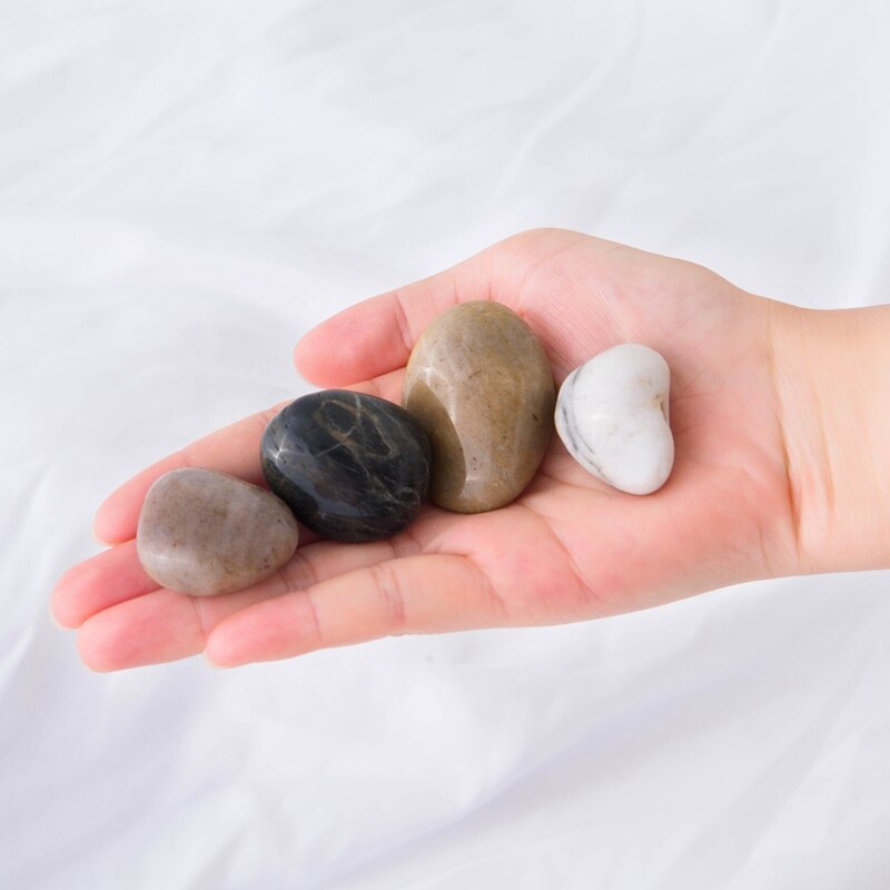 500G River Rocks Outdoor Decorative Stones Pebbles... – Grandado