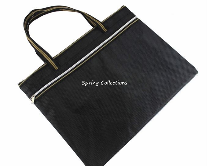 35*47cm Black/Blue/Red A3 Portable Canvas Double S... – Vicedeal