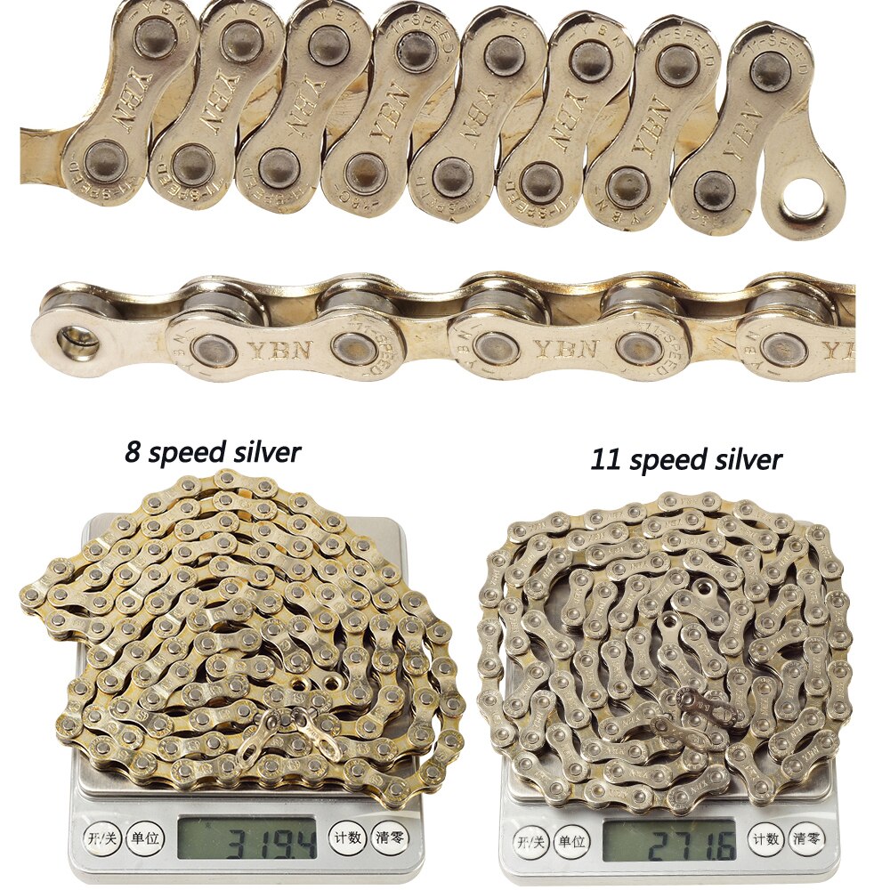 Ybn ultralett 8 9 10 1112s hastigheter sykkelkjede... – Grandado