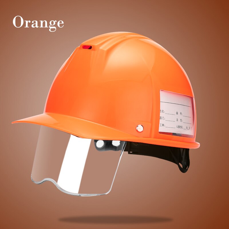 Safety Helmet ABS Hard hat with Half Protective Sc... – Grandado