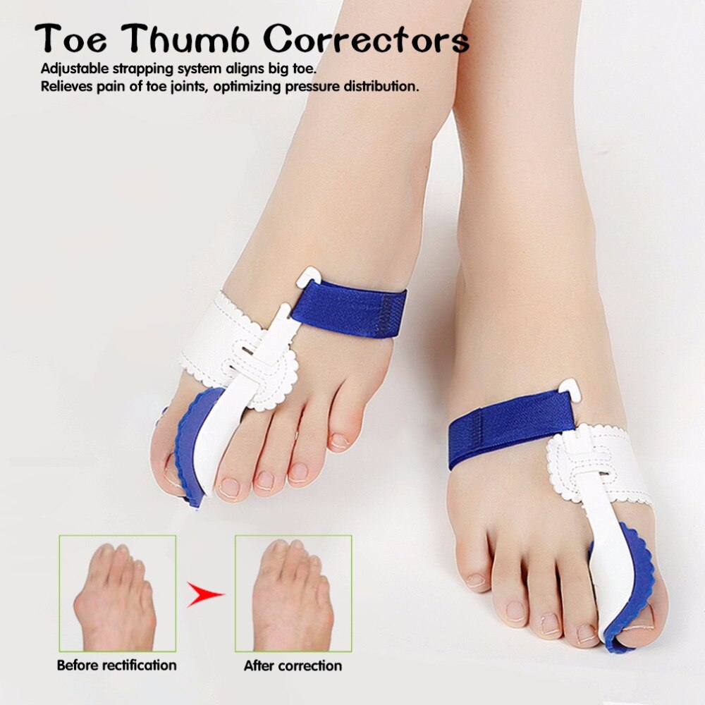 2 pcs/lot Big Toe Separator Corrector Straightener... – Vicedeal