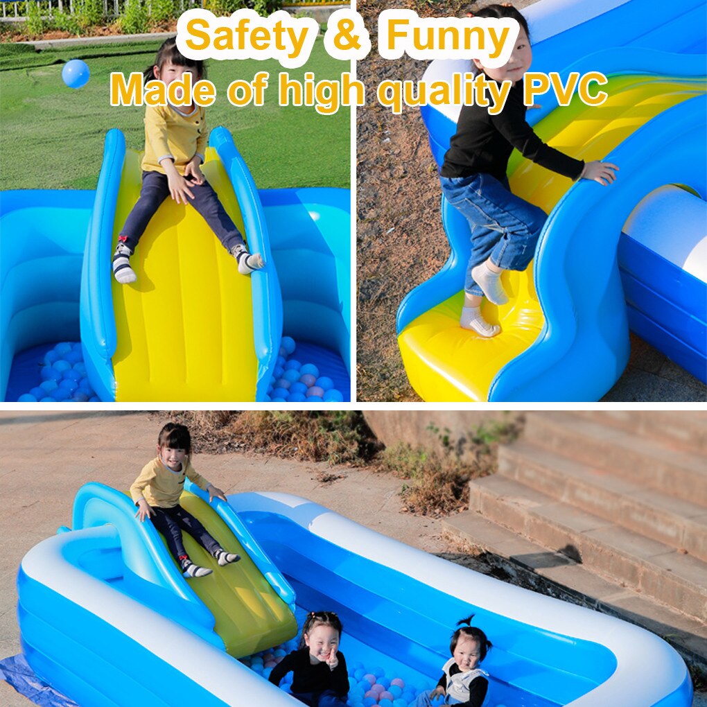 Inflatable Water Slides For Kids Backyard Summer W... – Grandado
