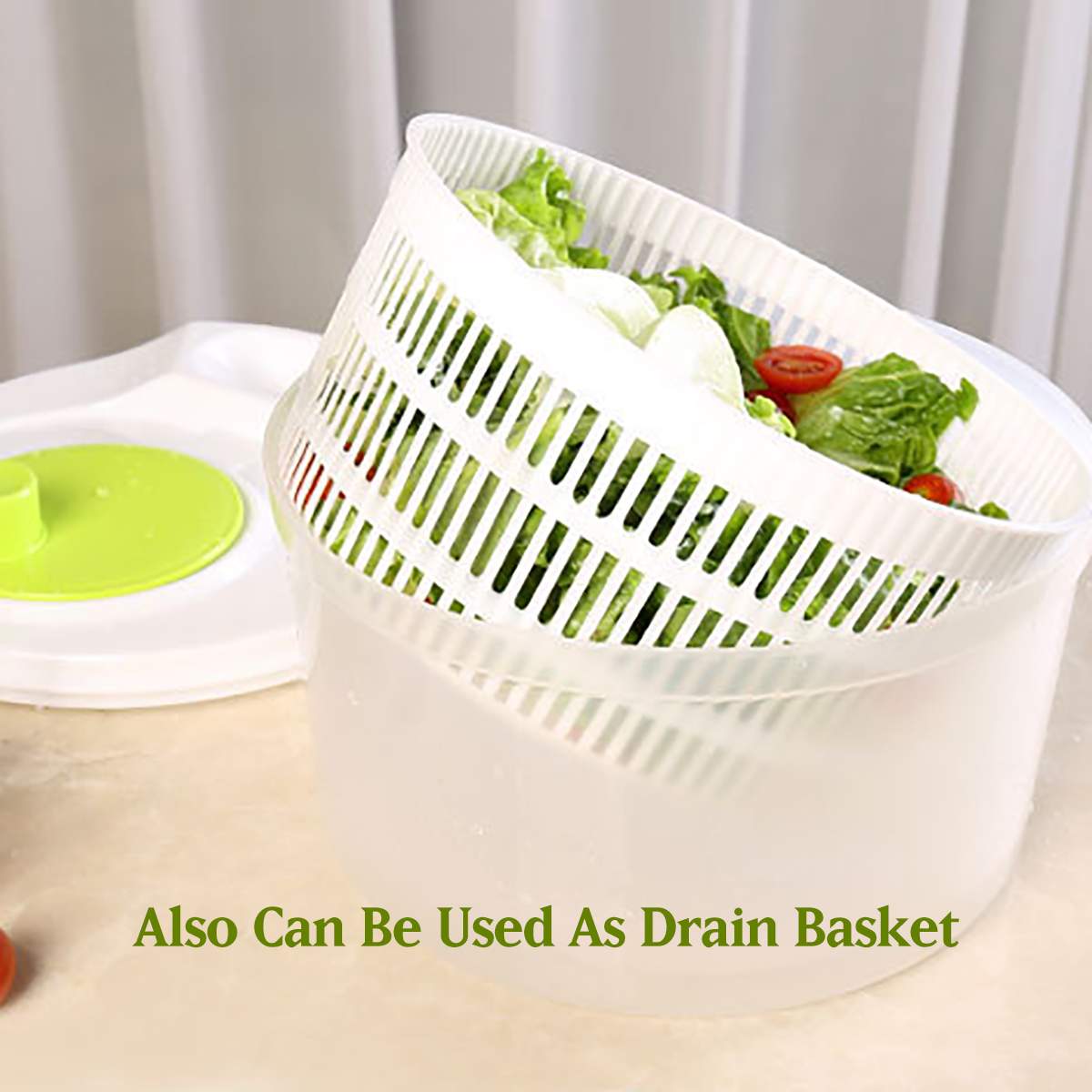Kitchen Salad Making Tools Salad Spinner Dryer Dra... – Grandado